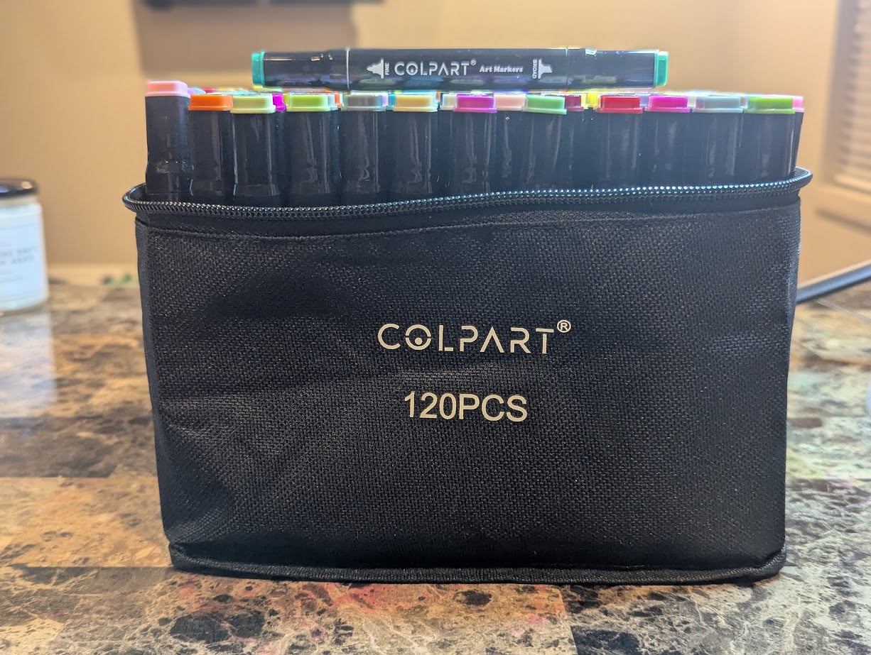 Colpart Brush Tip Markers Review – JMC Colors